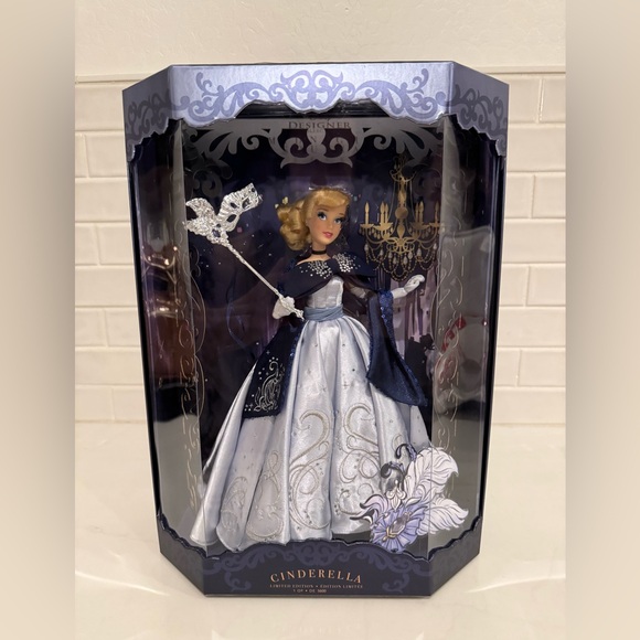 Disney | Toys | Disney Designer Midnight Masquerade Collection Cinderella Limited Edition Nib ...